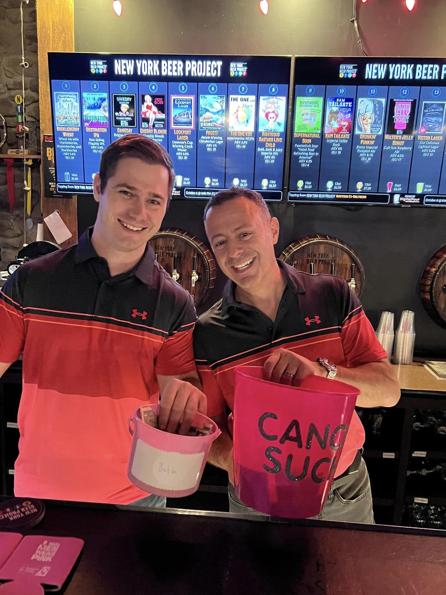 Joe DiLeo Guest Bartends at Real Men Wear Pink Event - Vision Financial ...